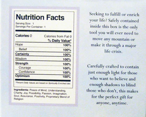 Packaging of Nothing - Carrie Moeller